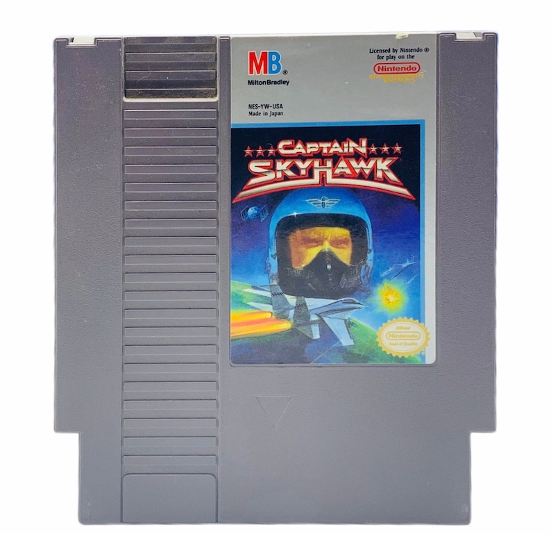 NINTENDO NES 1985 Captain Skyhawk Sky Hawk Vintage Video Game - Etsy