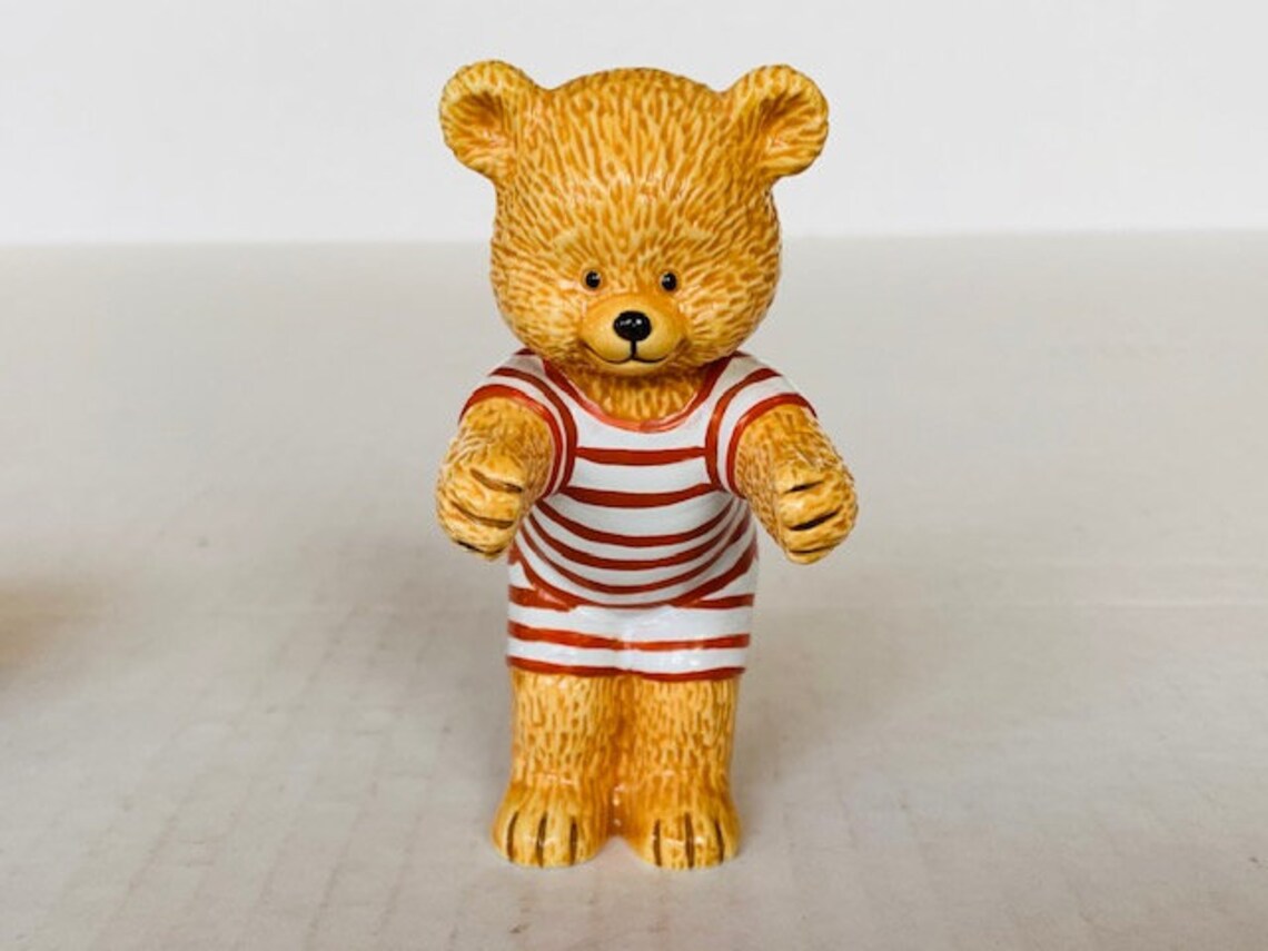 DANBURY MINT FIGURINE Teddy Bear Collection Retired Limited Edition ...