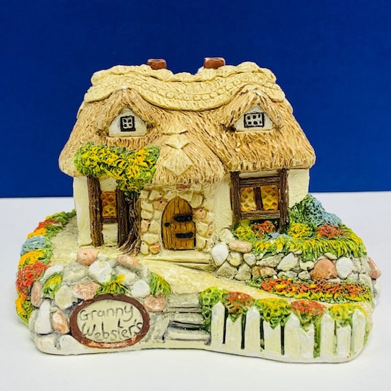 MEMORY LANE COTTAGES Peter Tomlins Vintage England Made Vtg - Etsy India