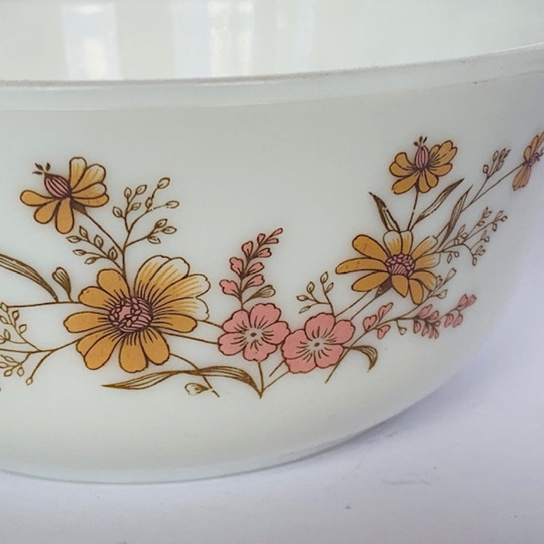 PYREX COUNTRY AUTUMN England casserole dish bowl two 2 handled | Etsy