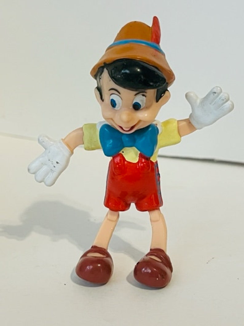 Pinocchio Walt Disney Bendies Figure Toy Vintage Bendy Vtg Hong Kong ...