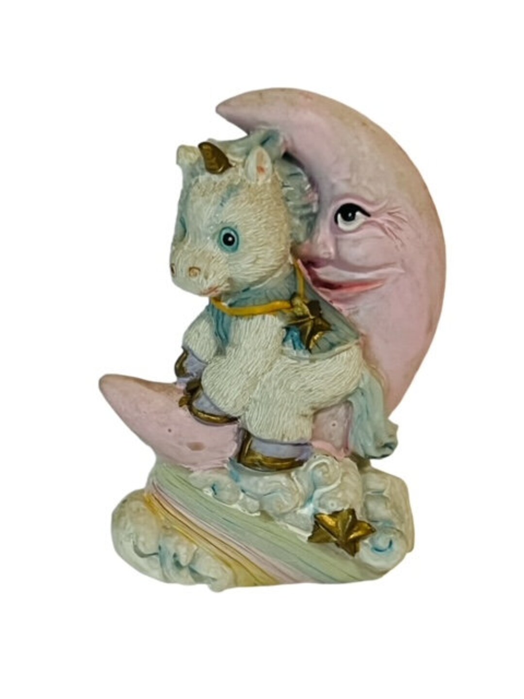 Unicorn Refrigerator Magnet Figurine Starlight Starbright Vtg Enesco ...