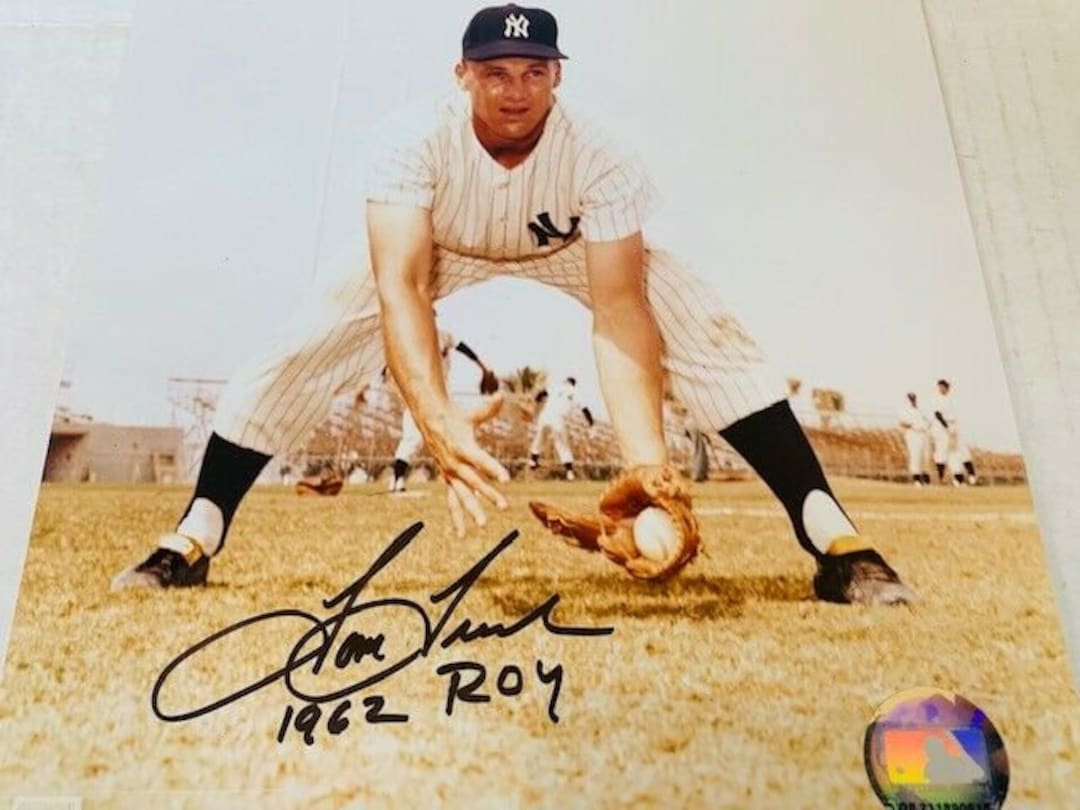 Autograph Baseball Photo 10X8 Auto Signature COA Signed Tom Tresh ...