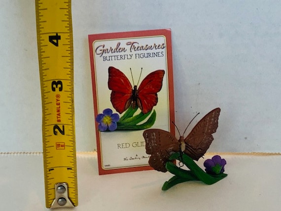 Danbury Mint Butterfly Figurine Butterflies moth insect Garden ...
