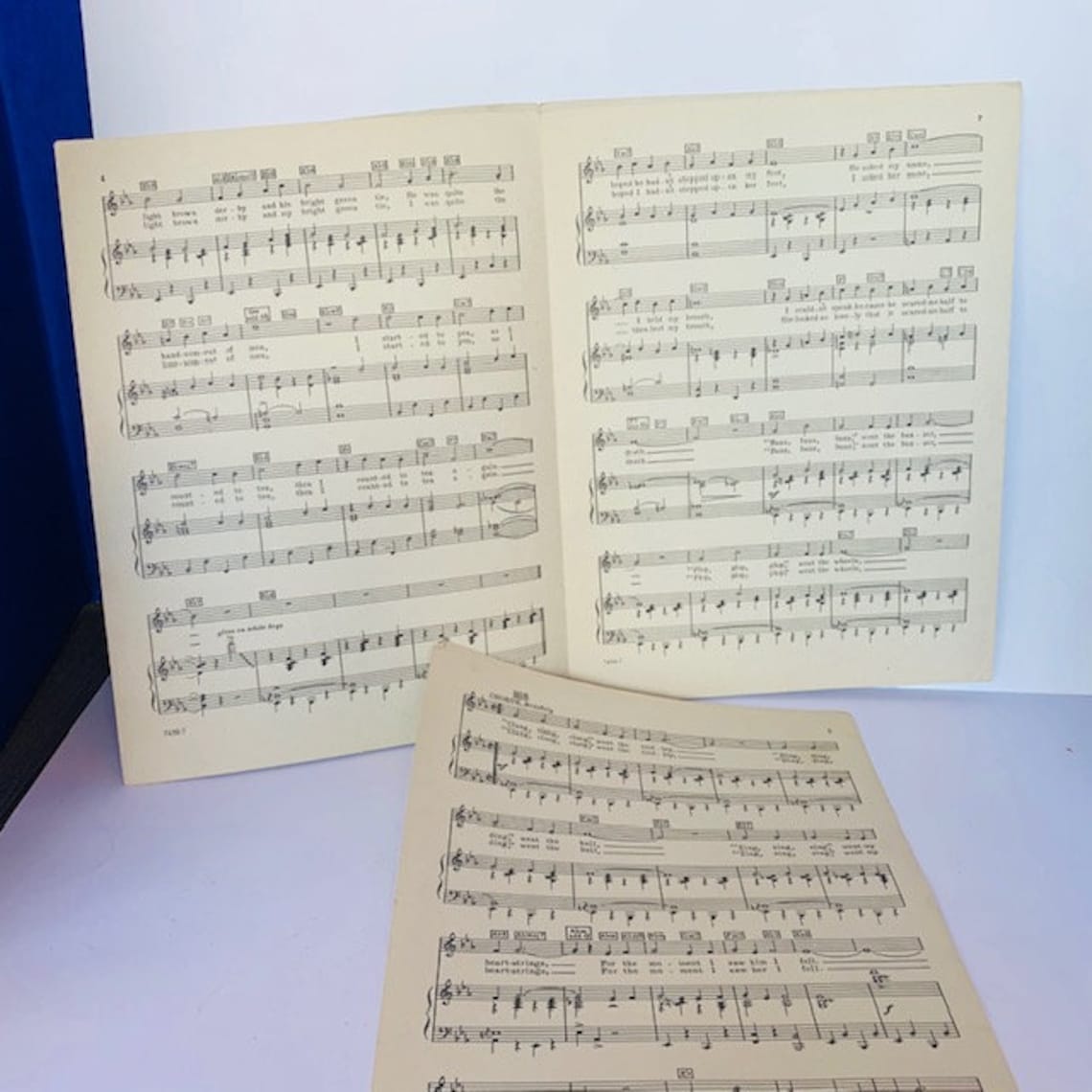 SHEET MUSIC ANTIQUE Song Book Vintage Paper Ephemera Vtg Mcm | Etsy