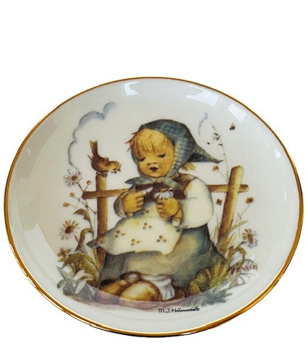 Goebel Hummel Collectors Plate Limited Edition W Germany West Miniature ...