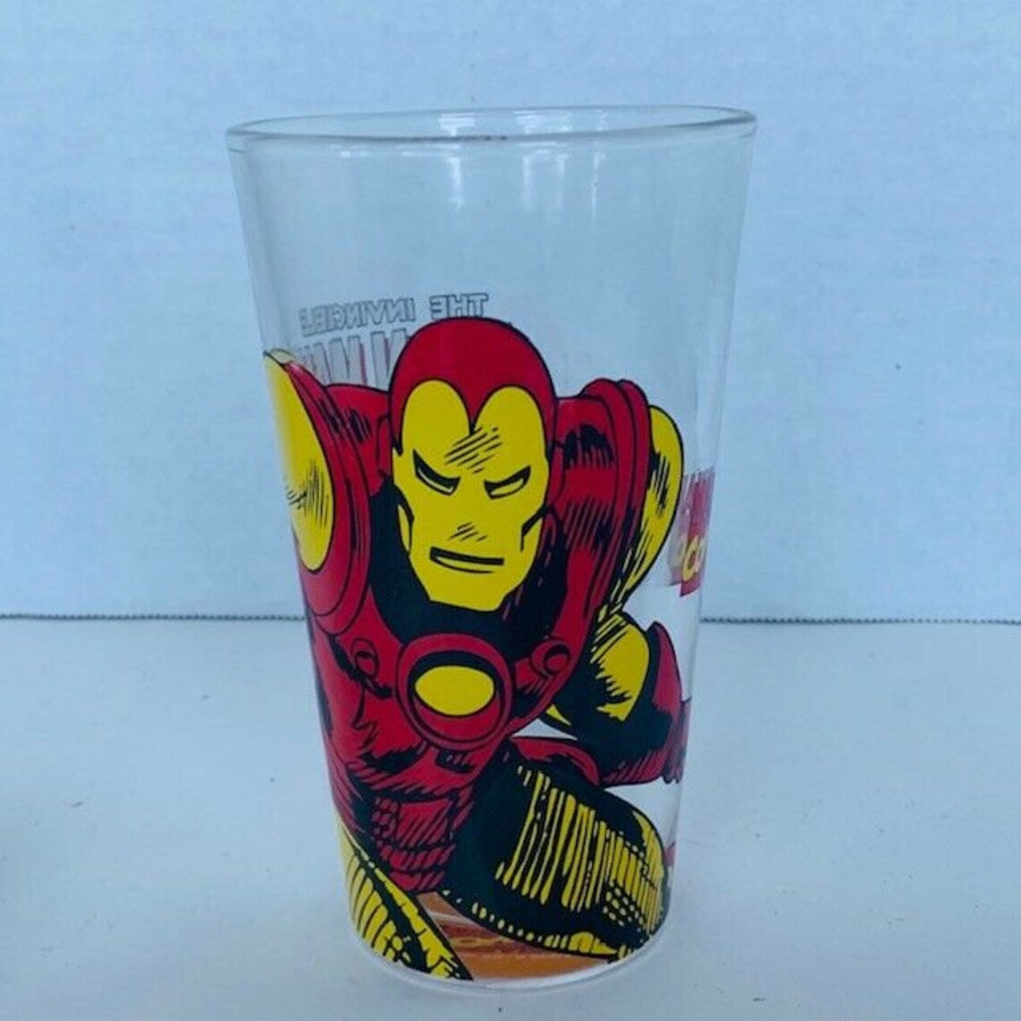 Marvel Comics Disney Mug Cup Drinking Glass Avengers Iron Man ...