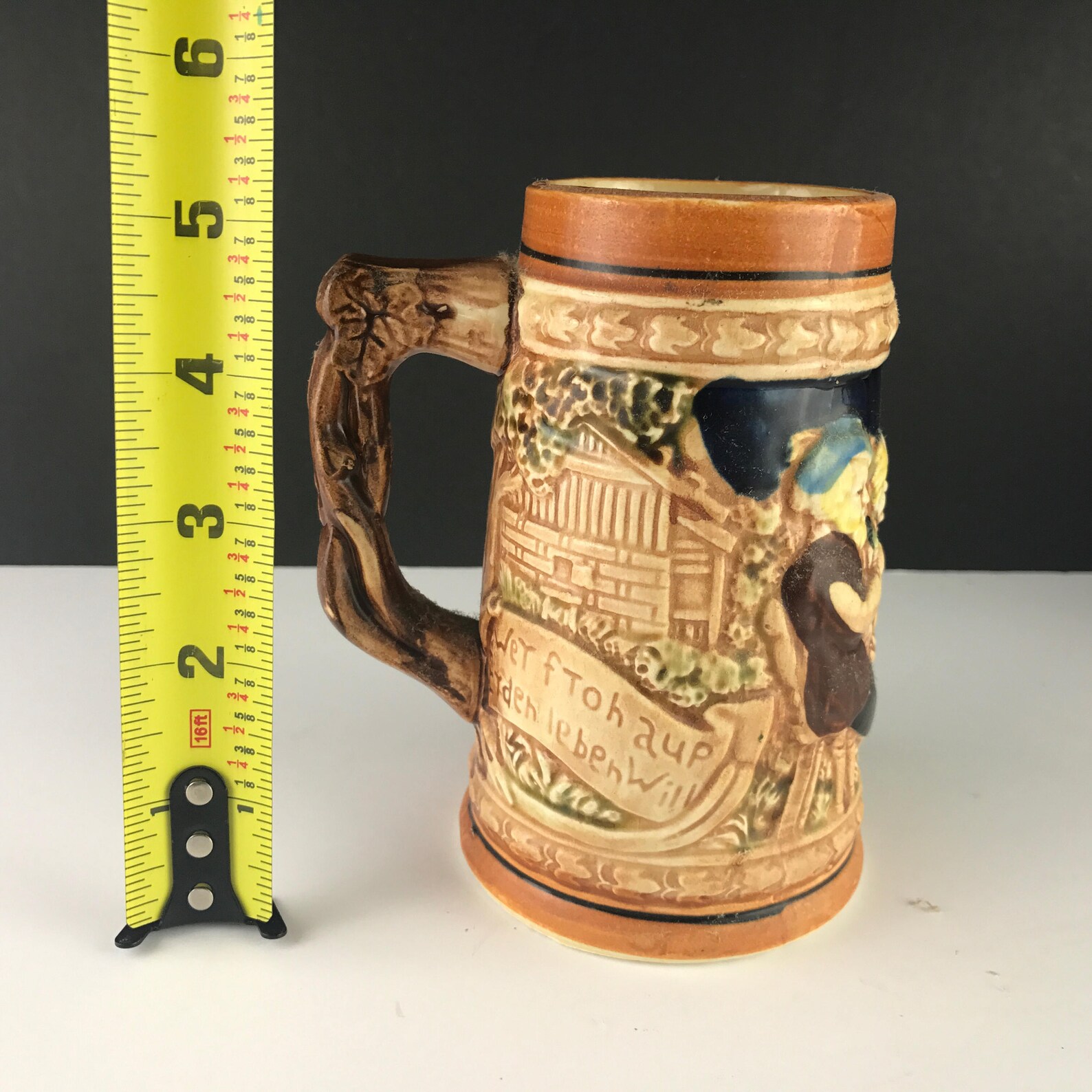 Enesco Germany Beer Stein Men Mug Cup Vintage Ceramic - Etsy