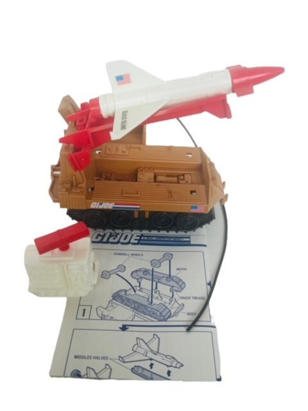 RPV Remote Piloted 1988 Gi Joe Cobra ARAH Figure Vehicle Hasbro Vtg ...