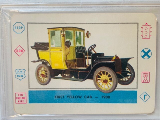 Planes Trains Ships Cars Automobiles Trading Collectors Card 1958 Cardo ...