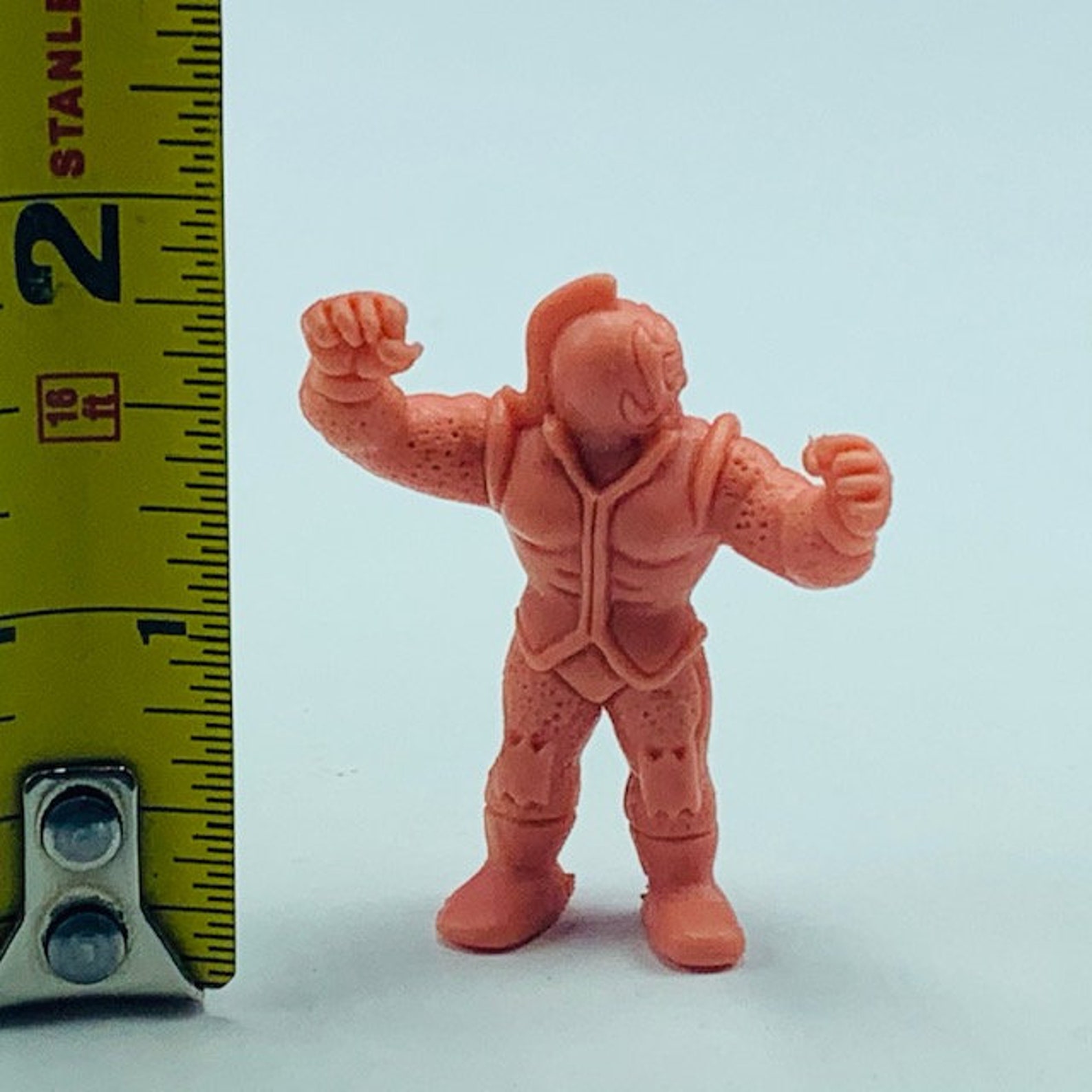 M.U.S.C.L.E. MEN MATTEL Vtg 1980s Muscle Miniature Blue Toy Action ...