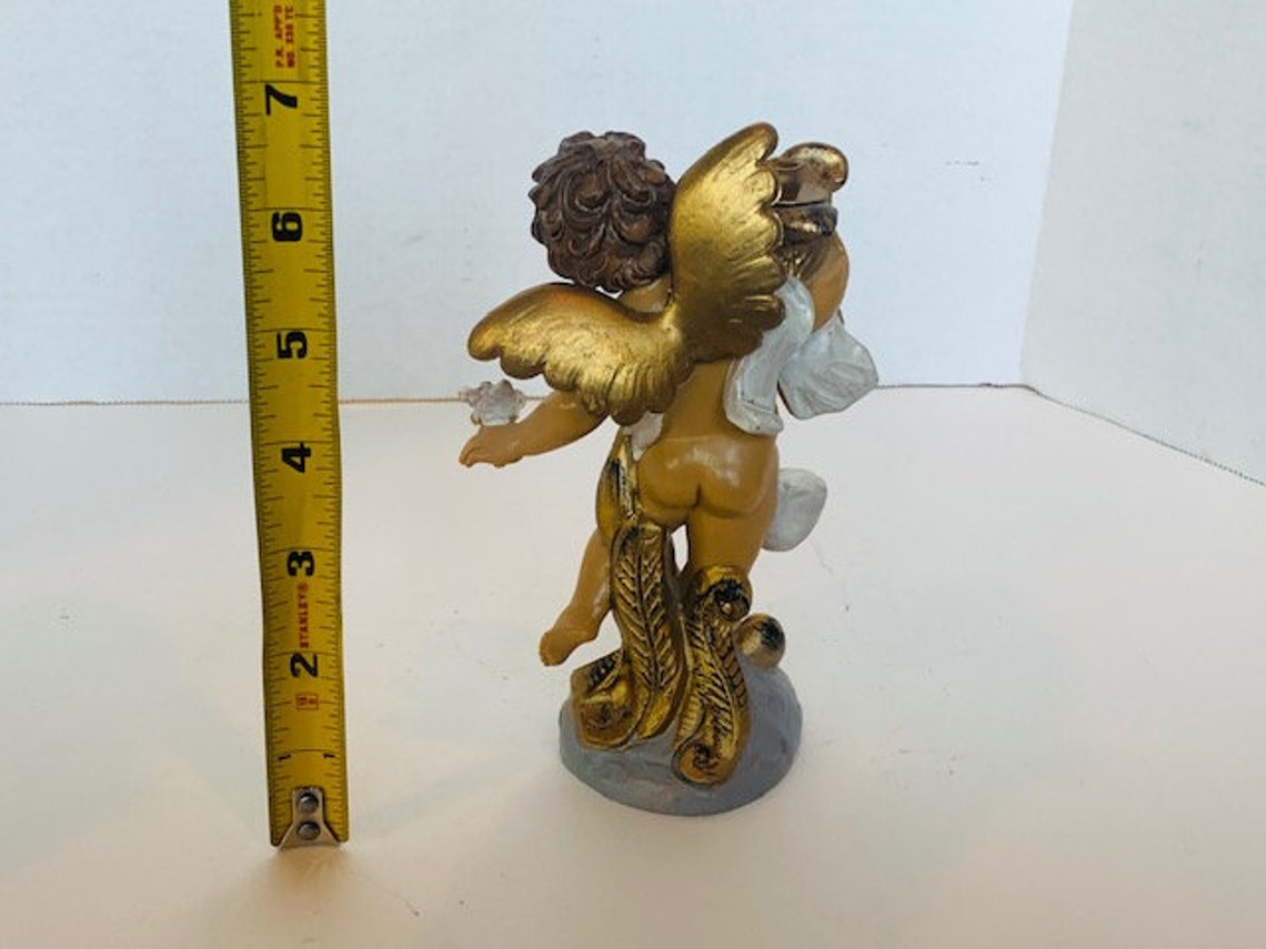 Roman Fontanini Angel Figurine Italy Depose Vtg Art Sculpture Nativity ...