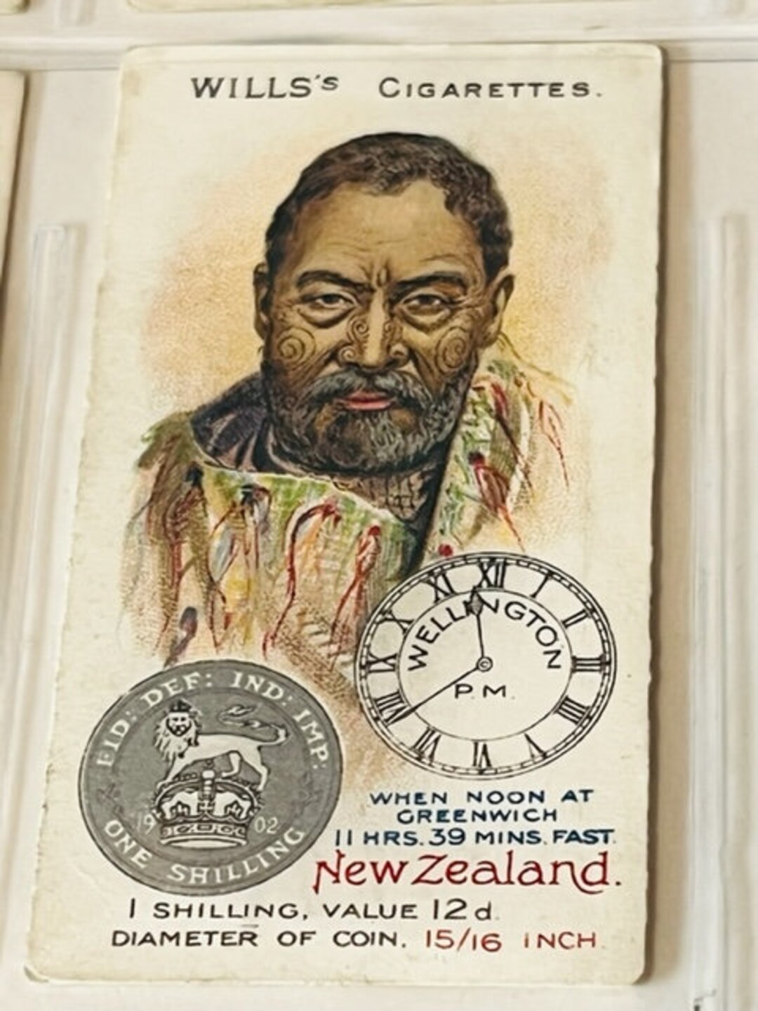 Wills Time Money Cigarette Tobacco Trading Card 1908 WD Bristol HO New ...