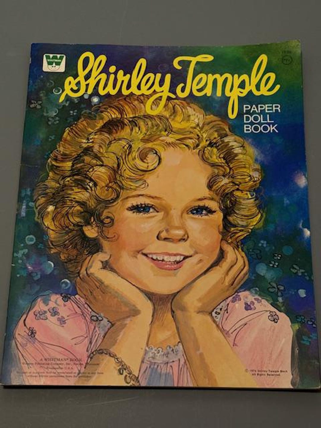 Vintage Shirley Temple Paper Doll Book 1976 Whitman UNUSED Complete ...