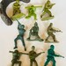 Toy Soldier Vtg Military Figure Army Men Mpc Mee Marx Plastic LOT Ww2 ...