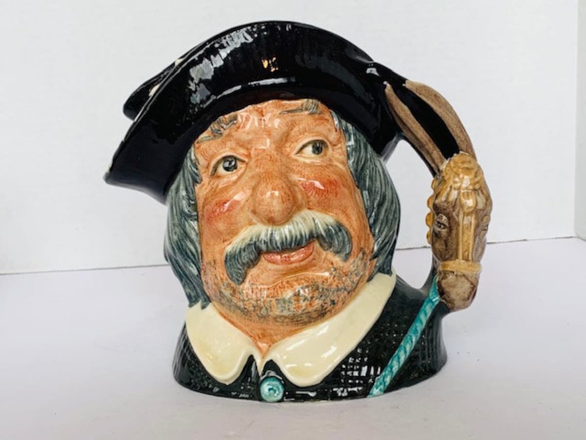 Royal Doulton Toby Mug Cup Jug Bust Figurine Limited England Vtg Mcm ...