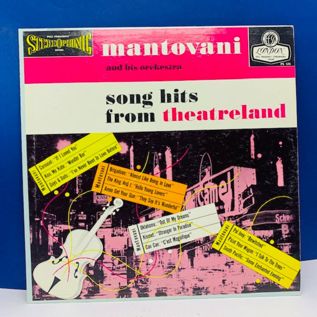 VINYL RECORD VINTAGE 33 Rpm Music Album Lp Vtg Cover Sleeve Mcm 12 Inch ...