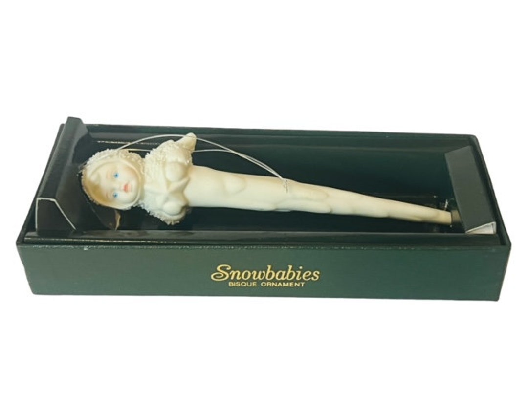 Snowbabies Department 56 Christmas Ornament Holiday Figurine Porcelain ...