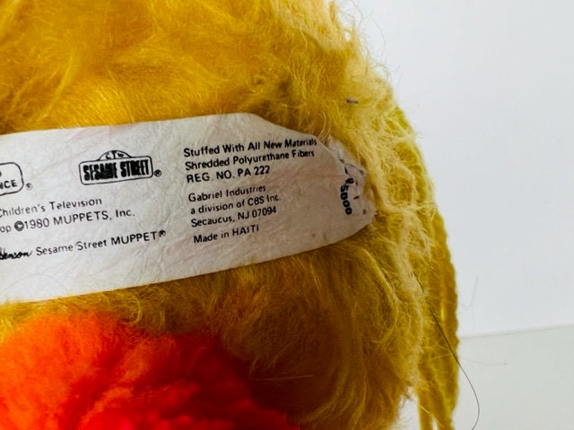 Big Bird Pull String 22 Sesame Street Plush Stuffed - Etsy
