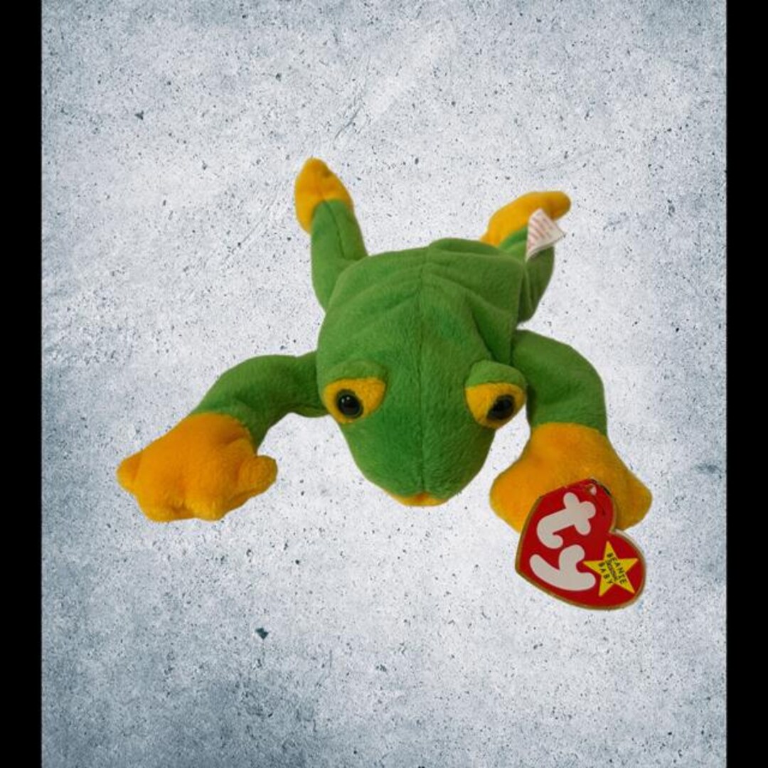 Vintage TY Beanie Babies Plush Bean Bag Stuffed Animal NWT Tag Smoochy ...
