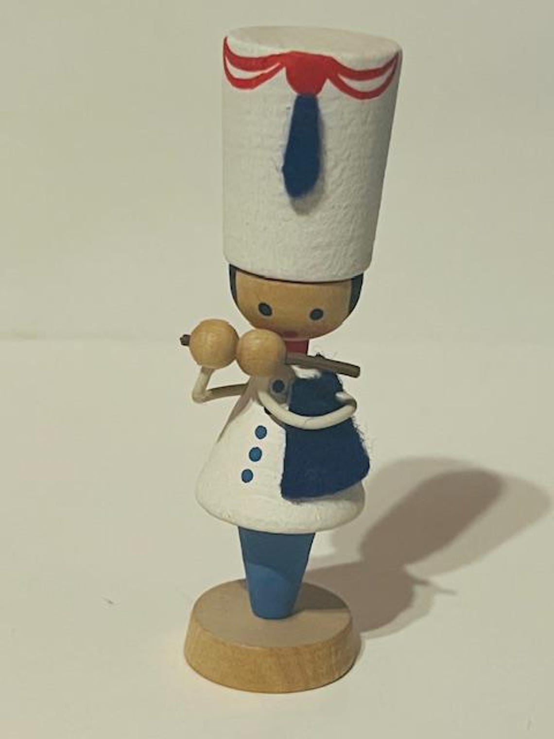 Wendt Kuhn ERZGEBIRGE Carved Wooden Steinbach Germany Figurine Marching ...
