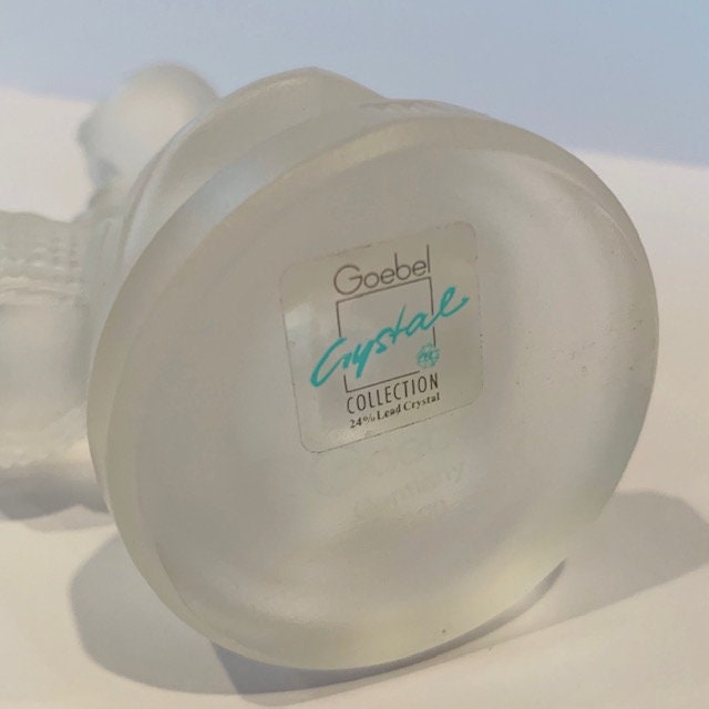 HUMMEL CRYSTAL COLLECTION Goebel Paperweight Figurine Sculpture Vintage ...