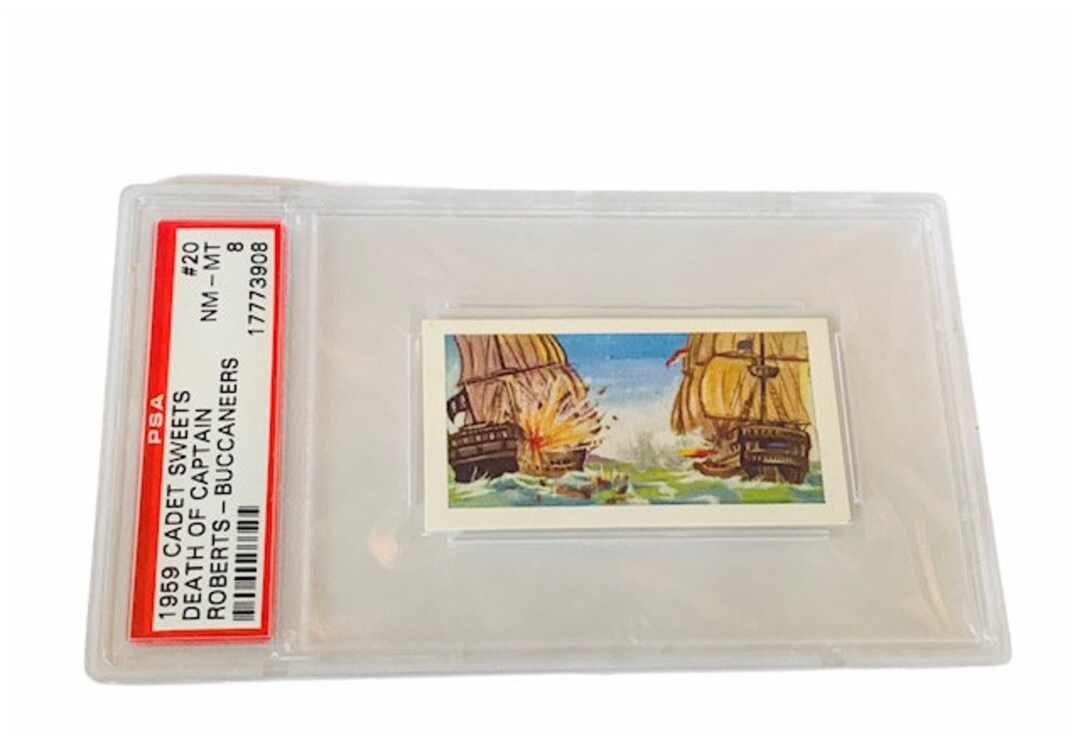 Buccaneers Pirates Raiders Trading Card 1960 Cadet Sweets England ...