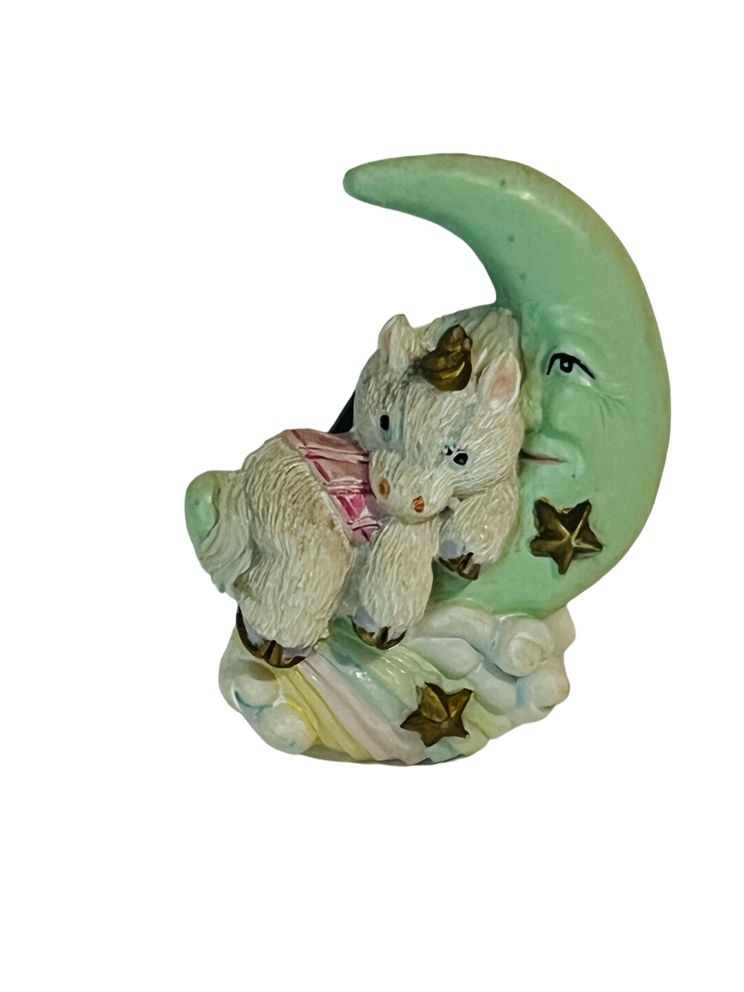 Unicorn Refrigerator Magnet Figurine Starlight Starbright Vtg Enesco ...