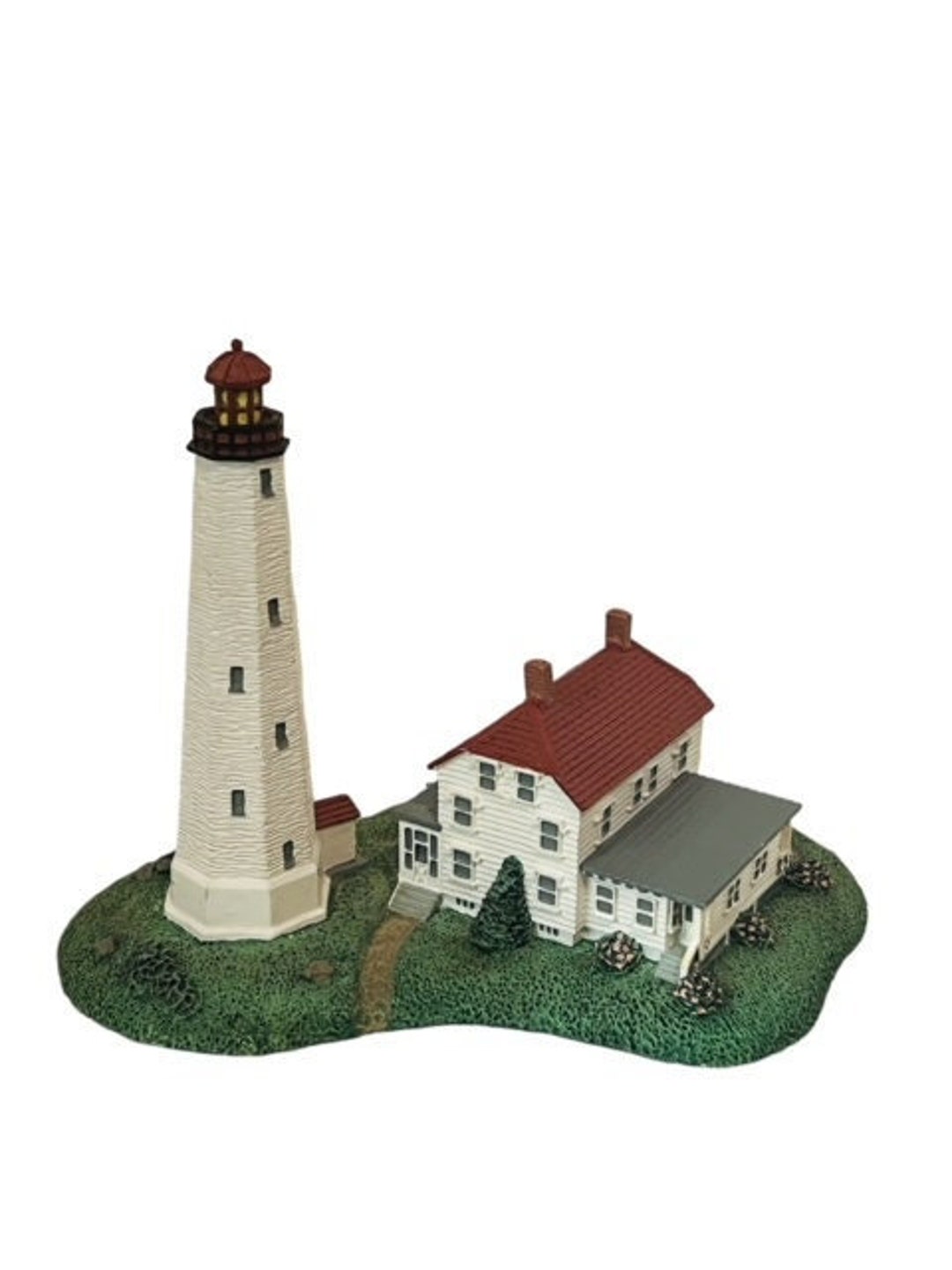Danbury Mint Lighthouse Figurine Historic American Light House Sandy ...
