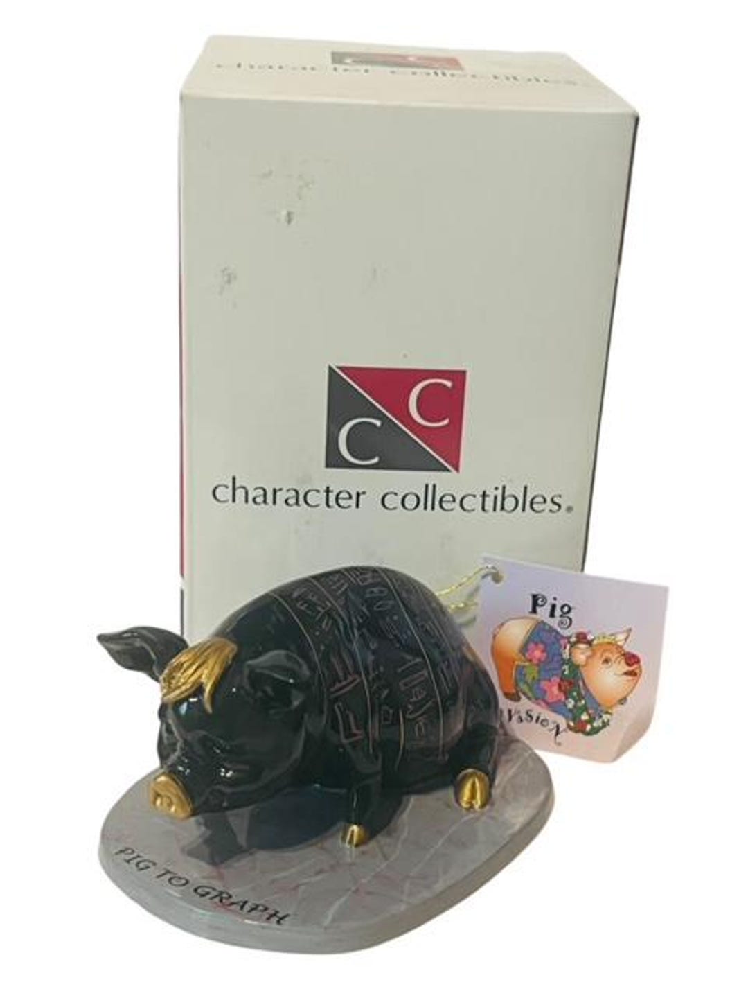 Pig Invasion Figurine Anthropomorphic Character Collectible BOX to ...