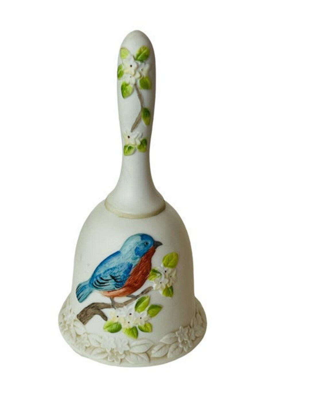 Goldfinch Lefton Porcelain Ceramic Japan Bell Figurine Vtg Gold Finch ...