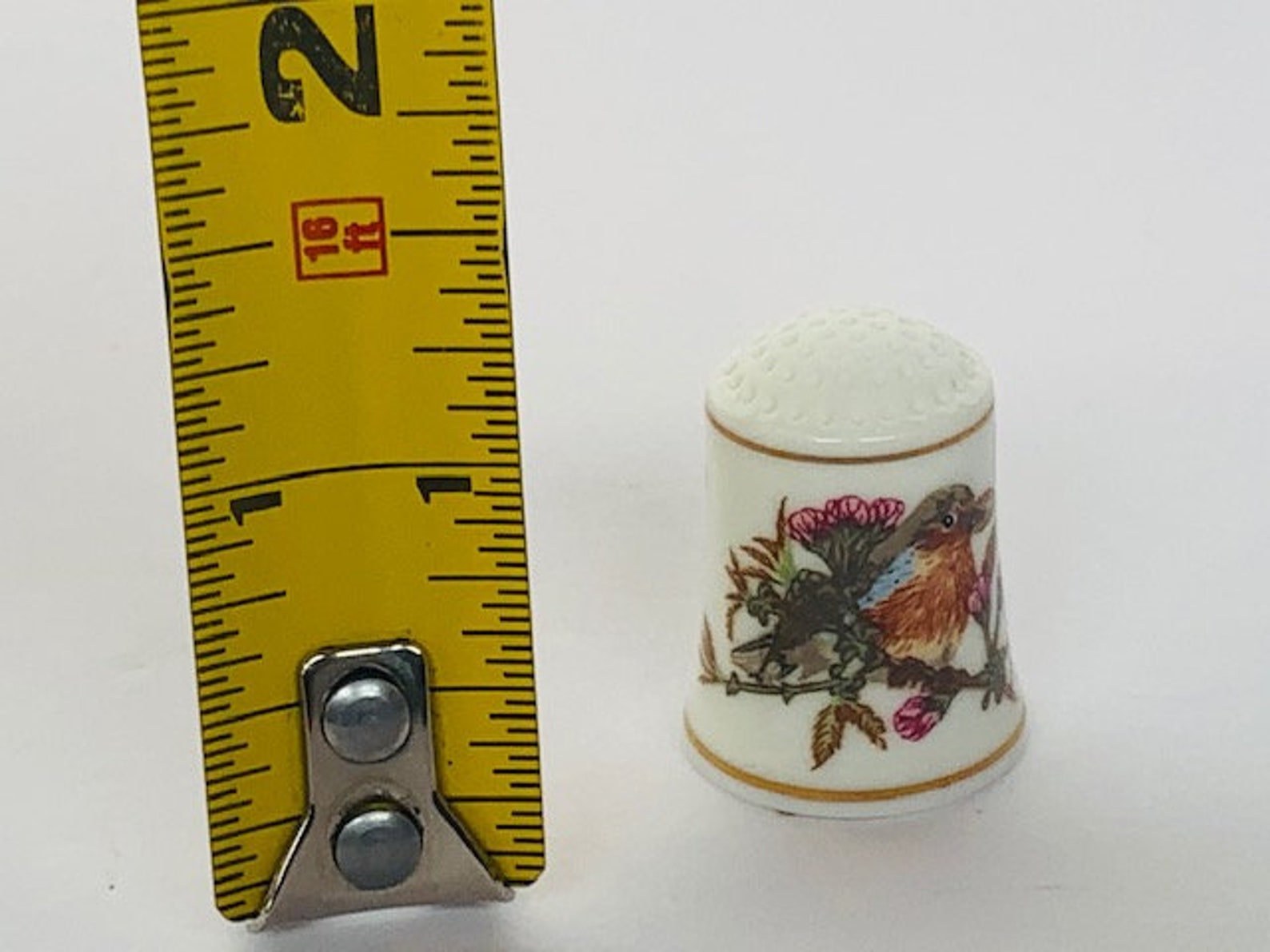 FRANKLIN MINT THIMBLE Songbirds of World Song Bird Robin Hill - Etsy