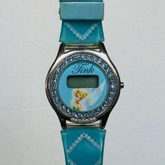 Walt Disney Watch vtg Disneyland wristwatch Tinkerbel… - Gem