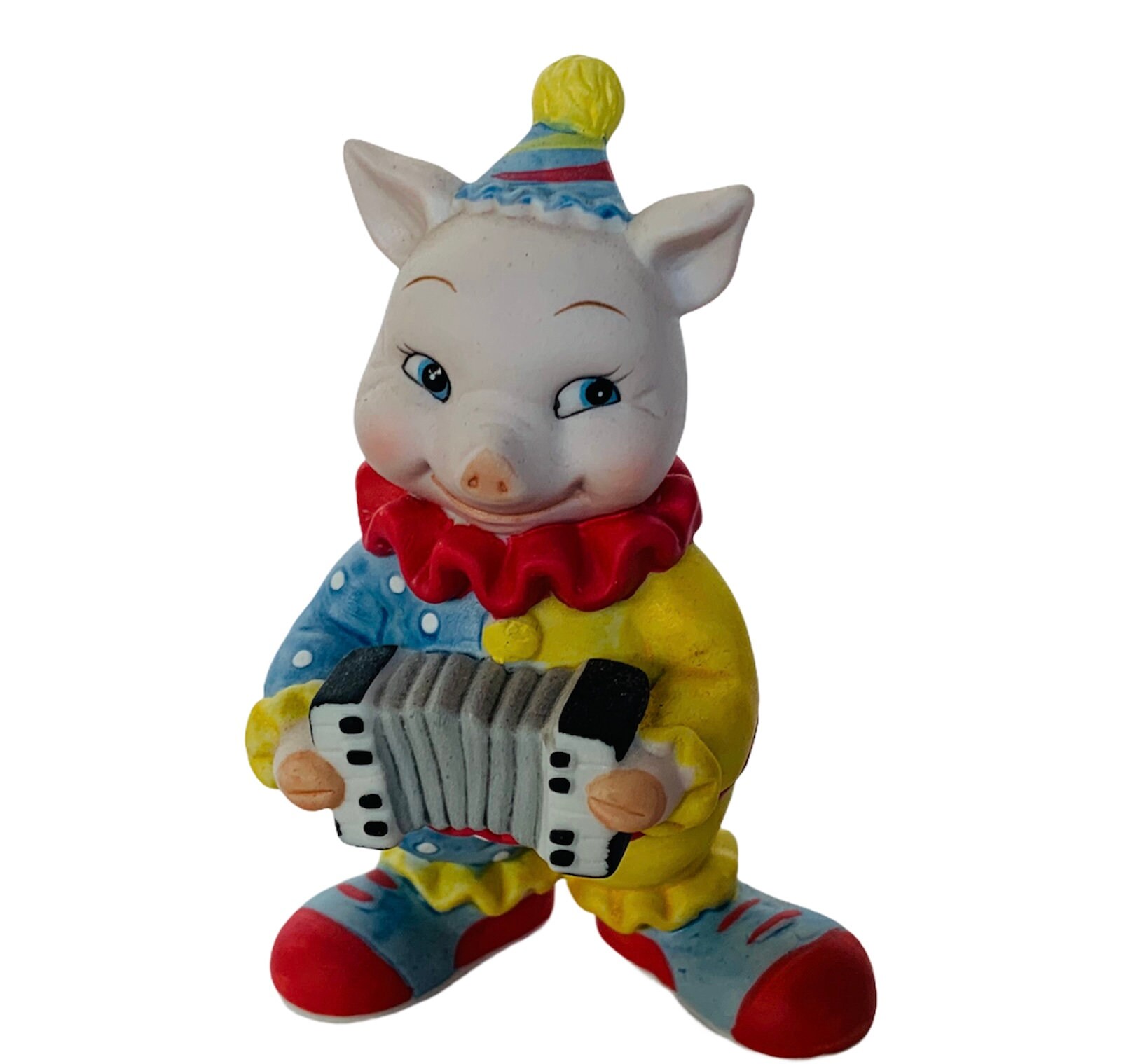 Bronson Collectibles vintage 1994 vtg Pig Miniature figurine fine bone ...