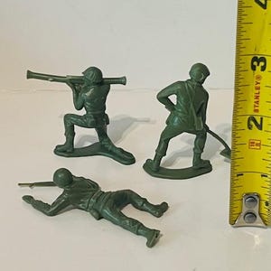 Toy Soldier Vtg Military Figure Army Men Mpc Mee Marx Plastic LOT Land ...