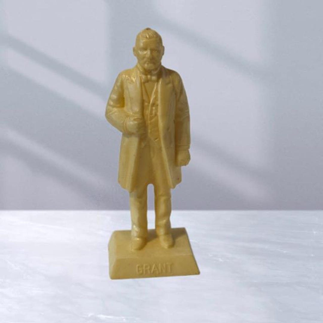 Ulysses Grant Vintage Louis Marx President Plastic Figure Toy Political ...