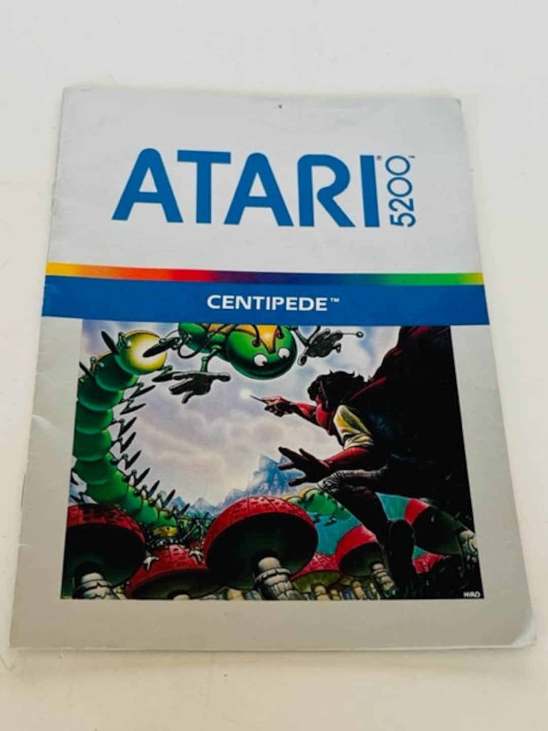 Centipede Cartridge Atari 5200 Video Game Vtg Manual Instruction Arcade ...