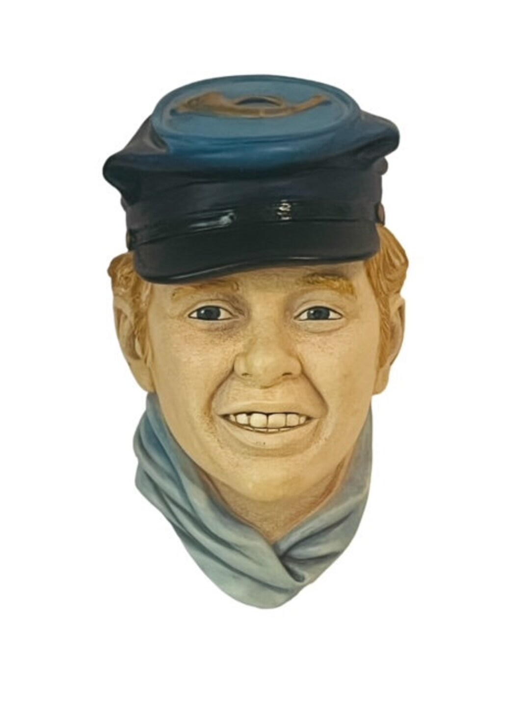 Bosson Legend Chalkware Face Bust Figurine Wall England 1986 Drummer ...