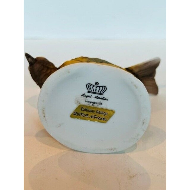 Handgemalt Bluebird Figurine Royal Meridian Deutsche Noritake Blue Bird ...