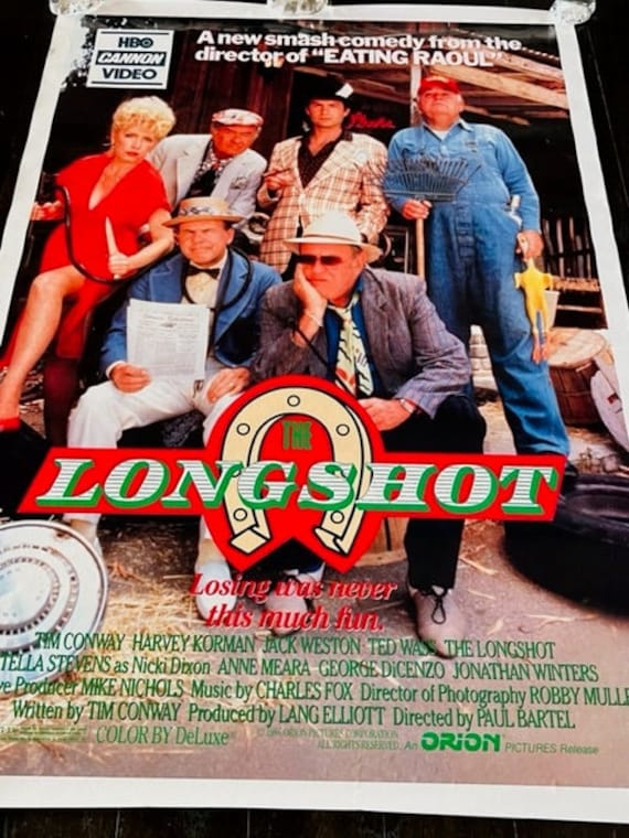 Movie Theater Cinema Poster Vtg Lobby Card 1986 the Longshot - Etsy