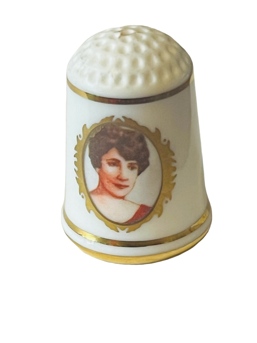 Franklin Mint Thimble First Ladies Lady President 1978 Grace Coolidge ...