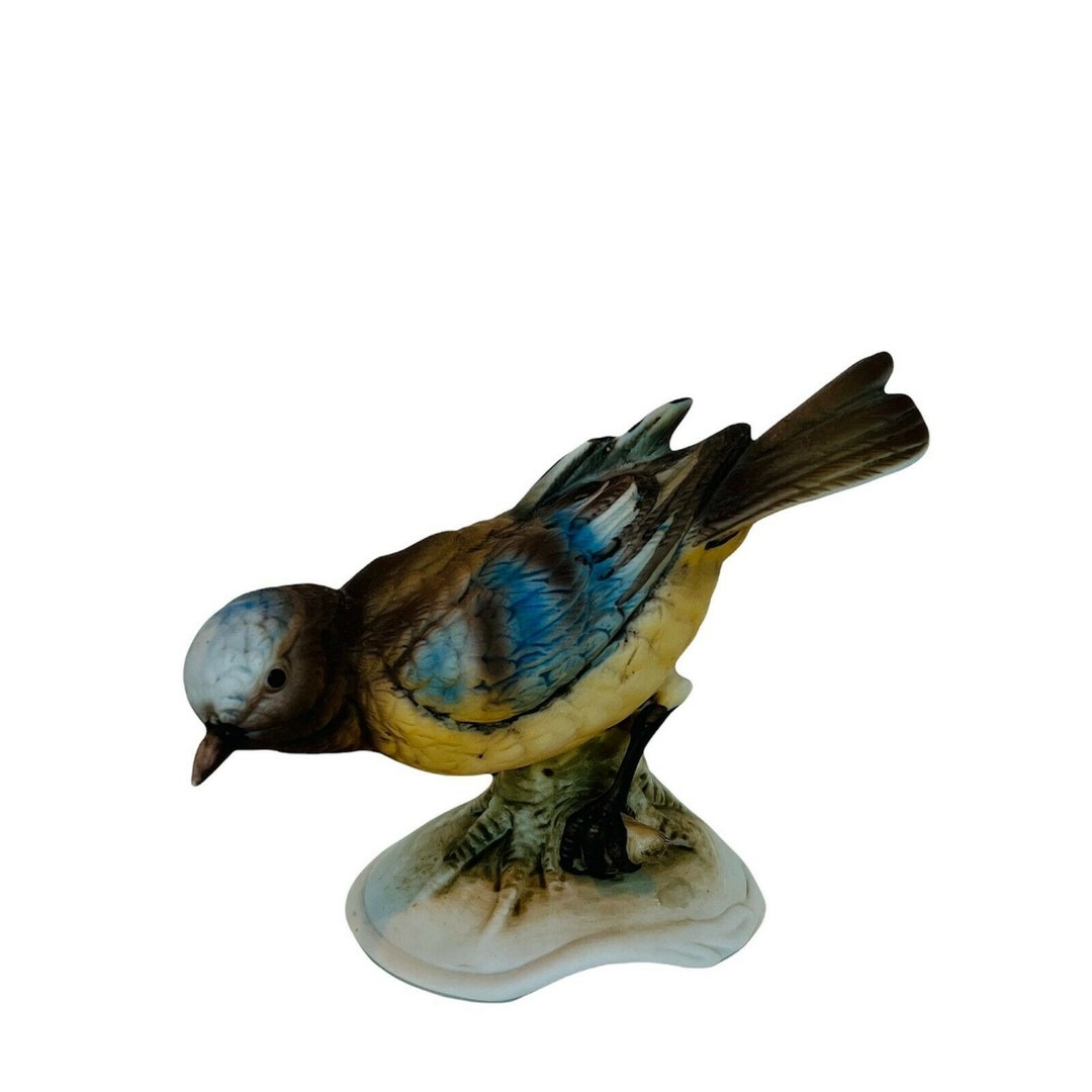 Handgemalt Bluebird Figurine Royal Meridian Deutsche Noritake Blue Bird ...