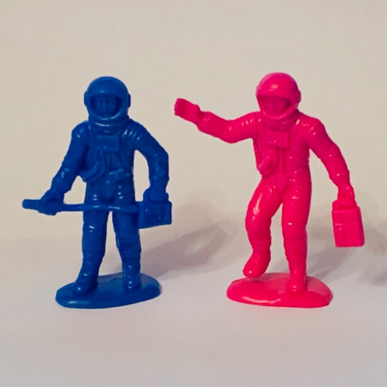 TIM-MEE FIGURES 1970s vintage Timmee space toys galaxy laser | Etsy