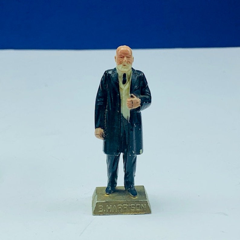 LOUIS MARX PRESIDENTS 1960s Miniature Plastic Toy Figure | Etsy