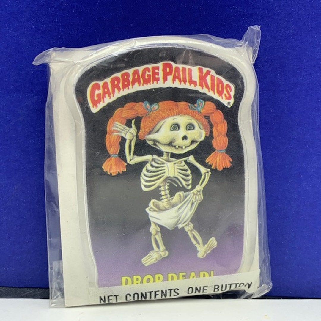 GARBAGE PAIL KIDS Gpk Cards Pinback Vintage Pin Button Badge Sealed New ...