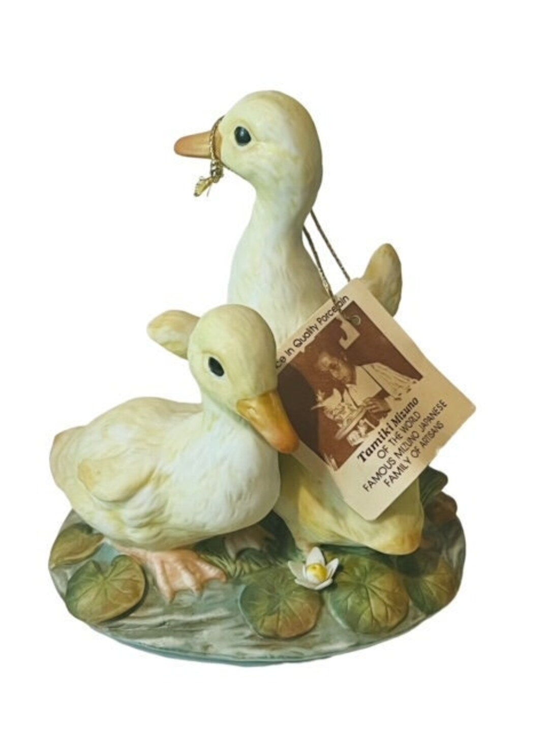 Duck Figurine Homco Yellow Duckling Home Interior Gift Masterpiece ...