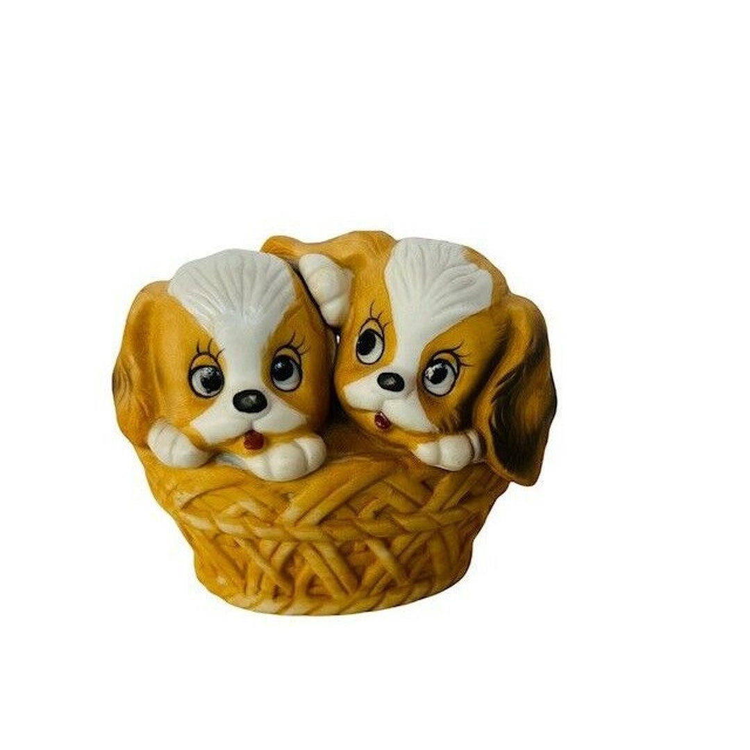 Cocker Spaniel Figurine Vtg Ceramic Puppy Dog Anthropomorphic Royal ...