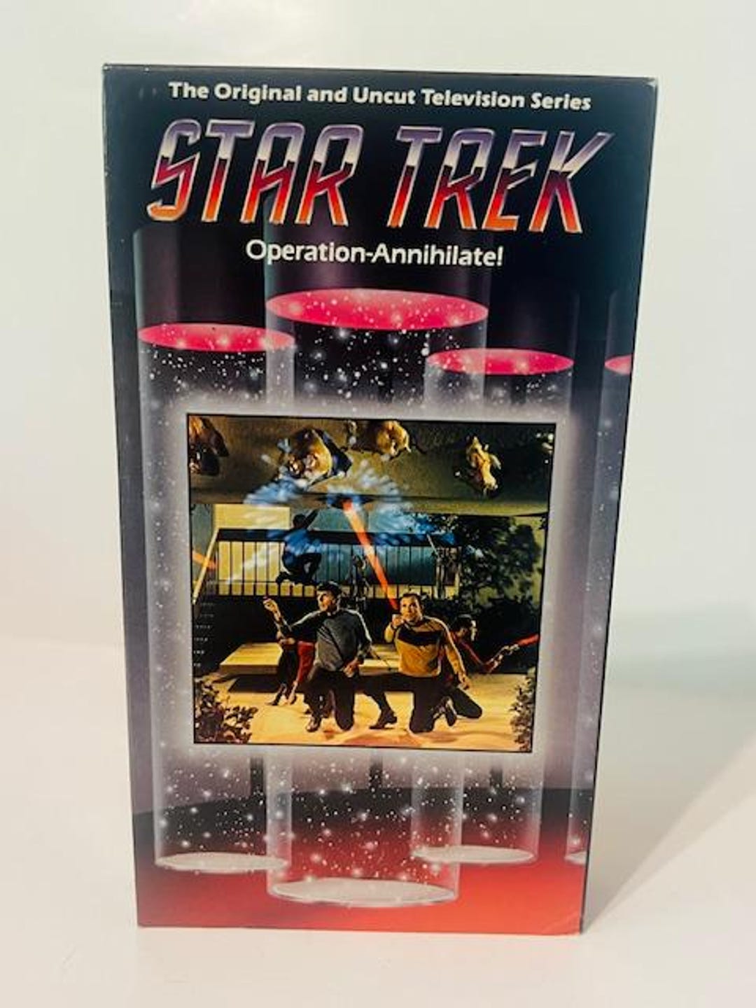 Star Trek Original TV Series VHS Tape Movie Kirk Spock 1985 Operation ...