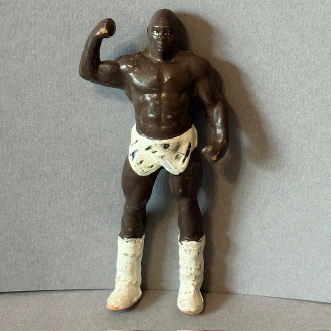 Vintage IWA Wrestling Figure Remco 1980s AWA Bootleg Ljn Miniature WWF ...