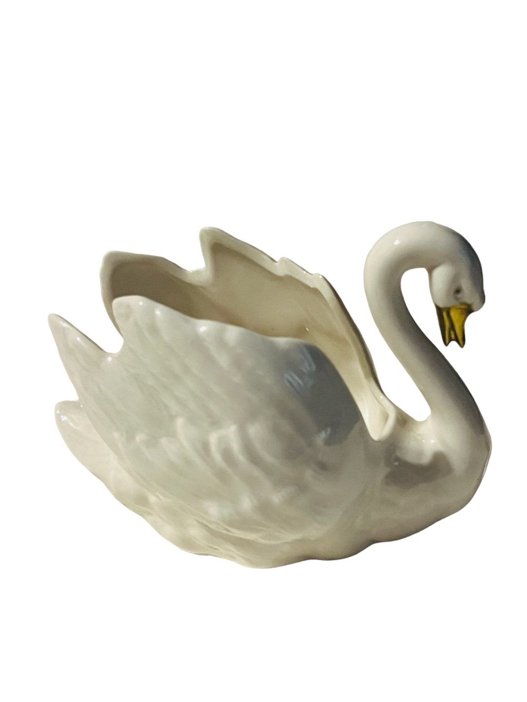 Swan Figurine Goebel Hummel Goose Geese Duck Germany Bird Candle Holder ...
